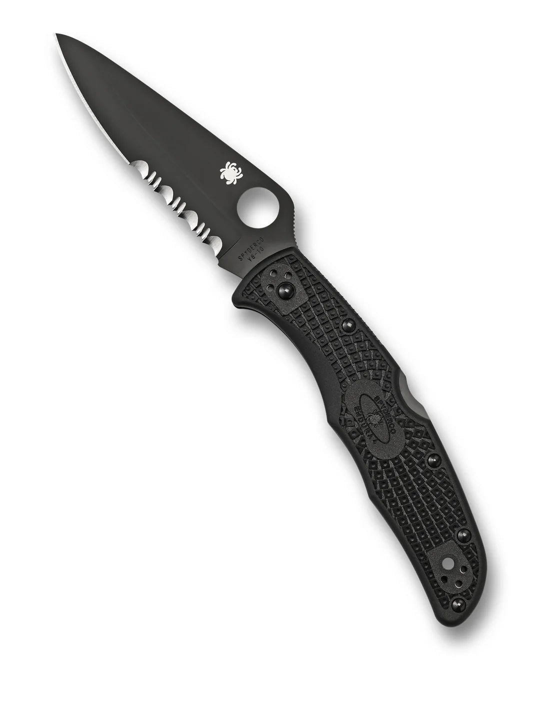 Spyderco Endura® 4 Lightweight — C10 Series VG-10, FRN, C10PSBBK ...